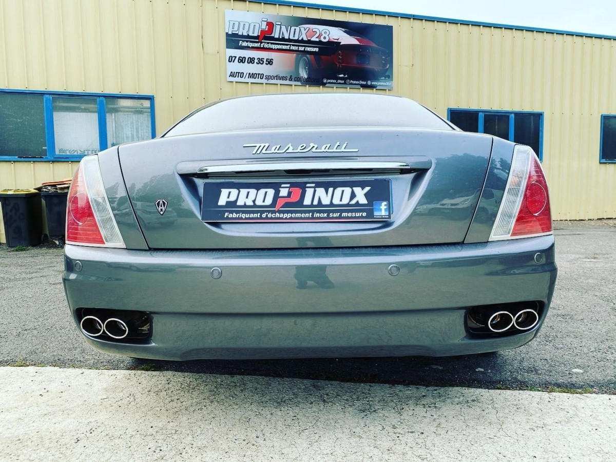 Échappement inox Maserati Quattroporte V8 – Proinox 28